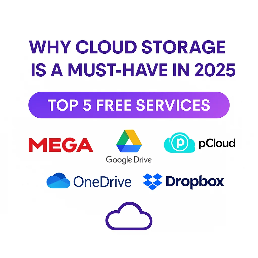 Why Cloud Storage Is Essential in 2025 | Top 5 Free Services & Security ...
